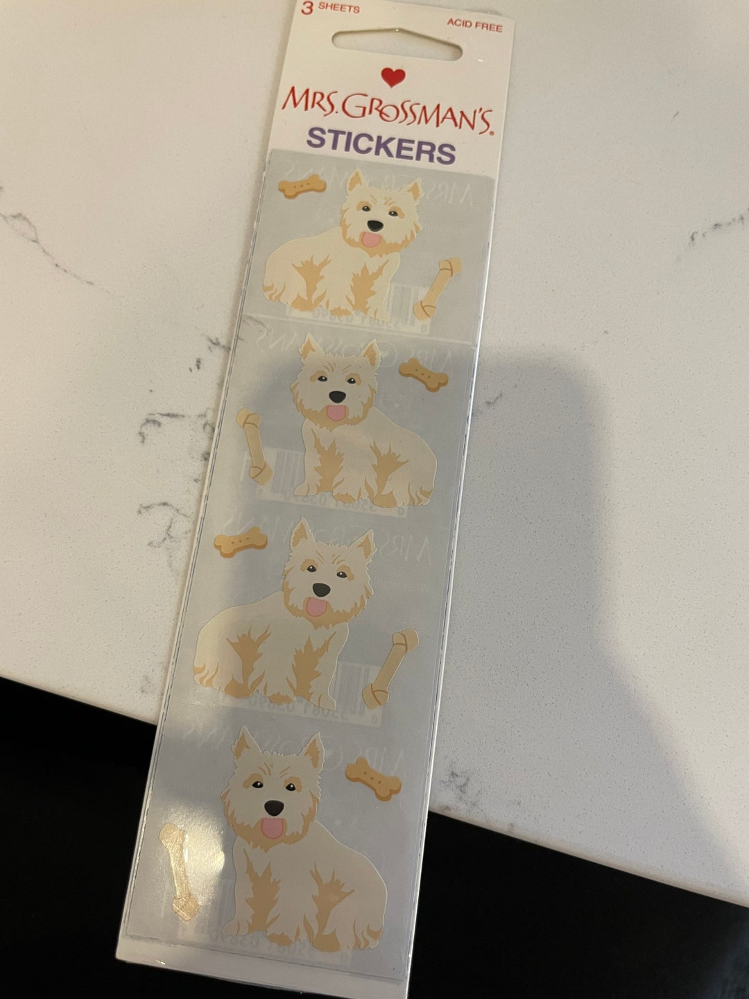 Vintage Mrs Grossman Sticker Strip one Sheet Only - Etsy