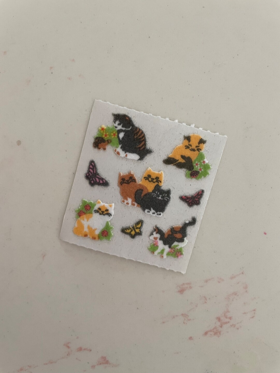 Vintage Sandylion Sticker Mod - Fuzzy Cats - as Shown - Etsy