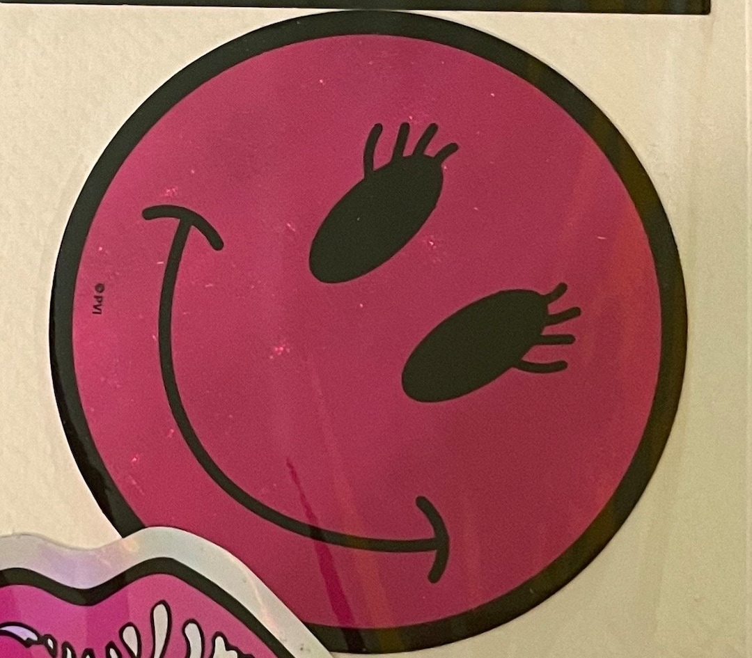 Vintage Smiley Vending Machine Sticker 1990s - Etsy