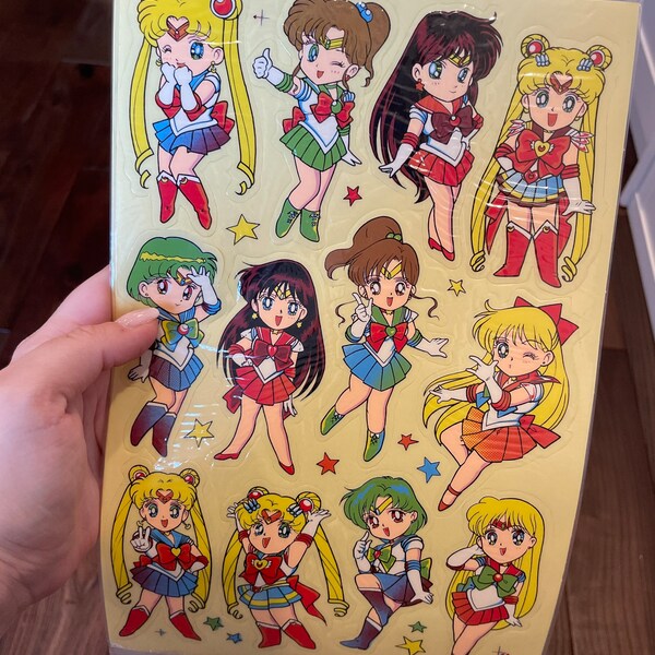 Sailor Moon Stickers - Etsy