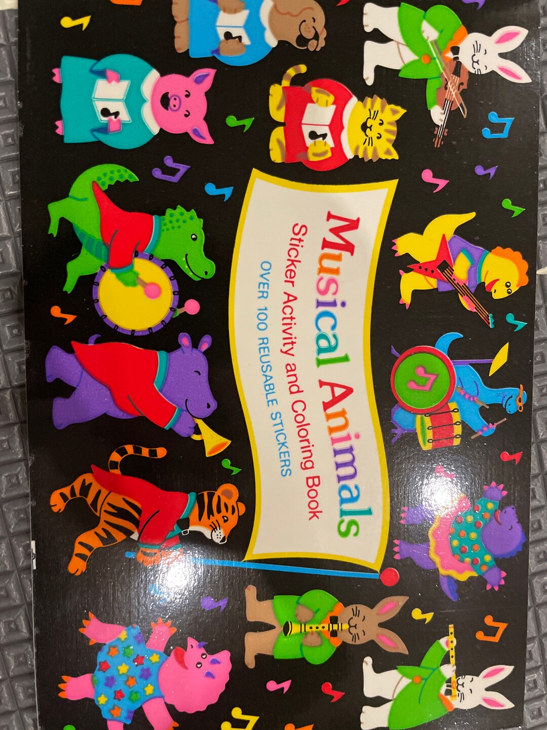 Vintage Sandylion Sticker Album (brand New With All Stickers) Musical ...