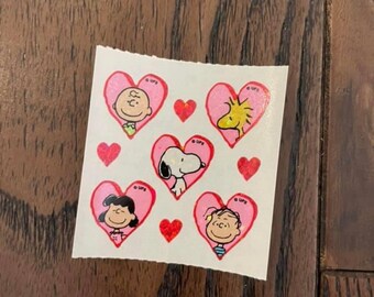 Snoopy Sticker Pack - Etsy