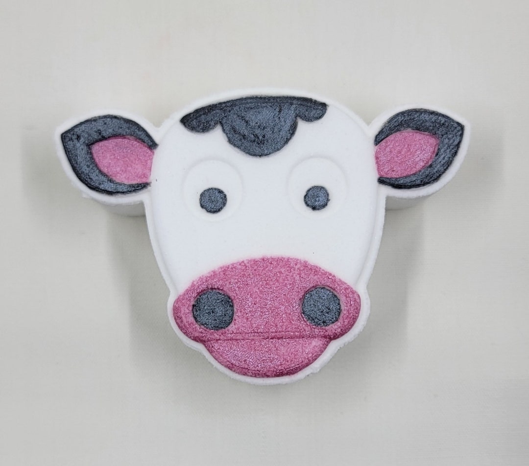 Cow Bath Bomb Scented in Oatmeal Milk and Honey - Etsy
