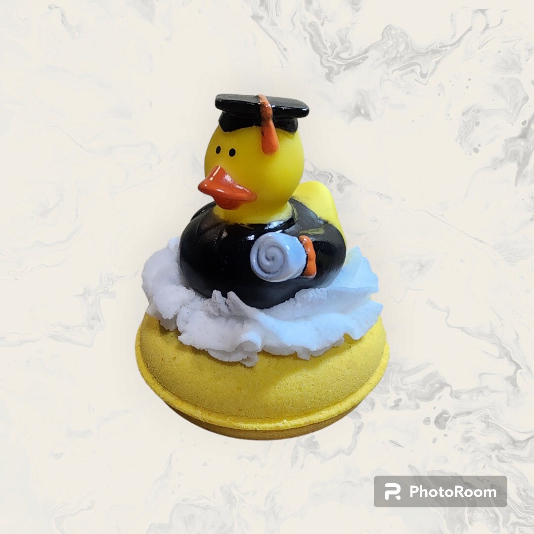 Graduation Rubber Duck Bath Bomb,graduation, Graduation Gift,bath Bomb ...