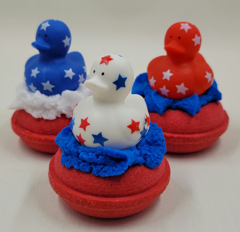 4th of July Patriotic Independence Day Mini Rubber Duck Bath - Etsy
