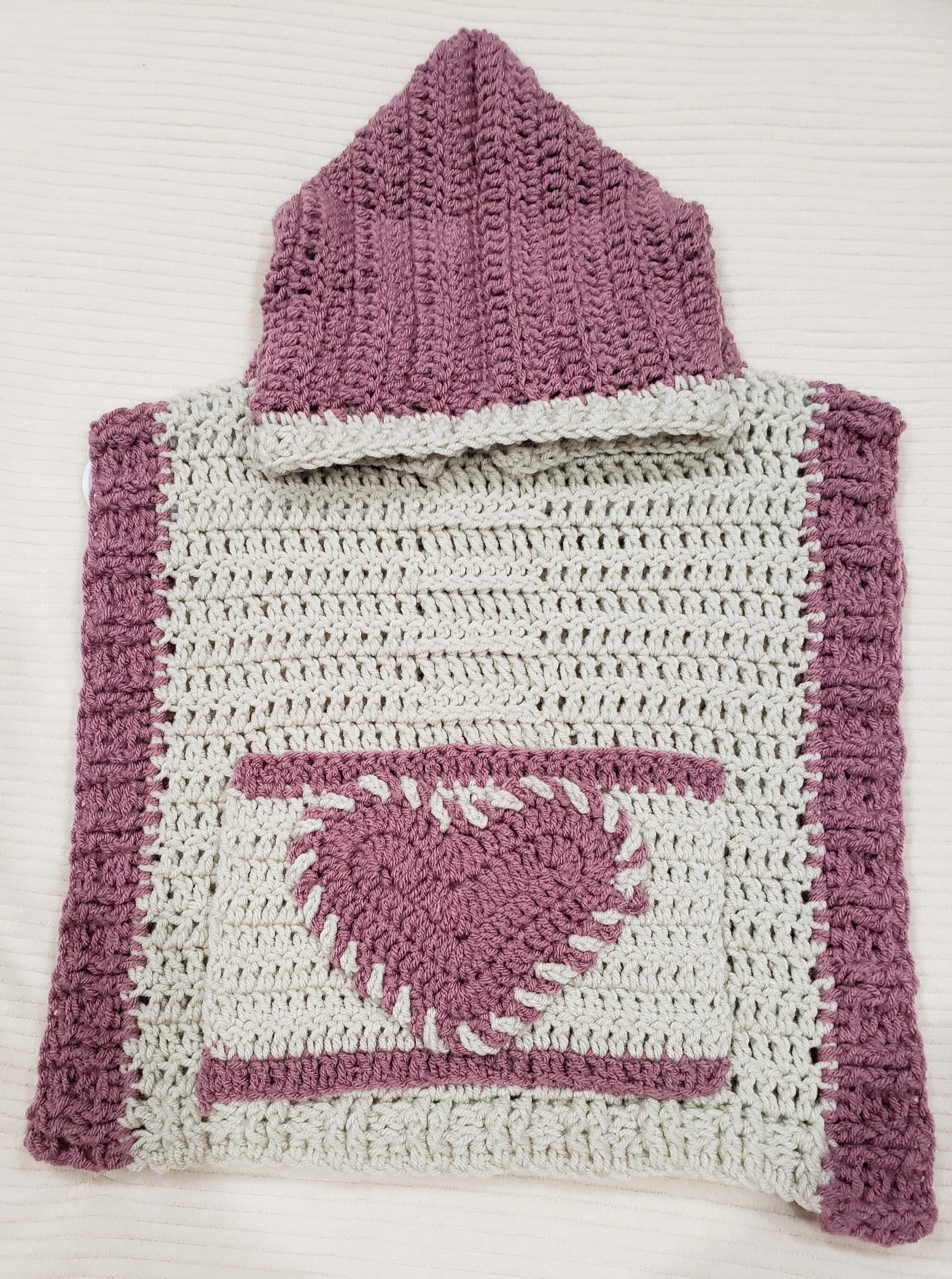 Cute Poncho for Baby Girls. for 18 - 24 Month Old - Etsy