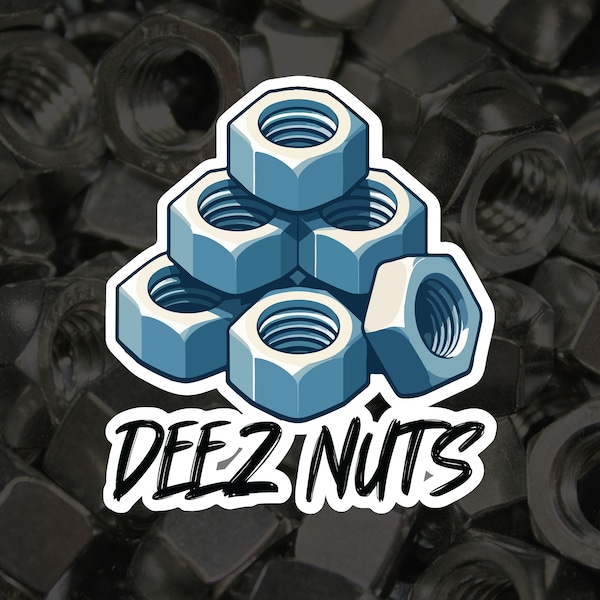 Deez Nuts Decal - Etsy