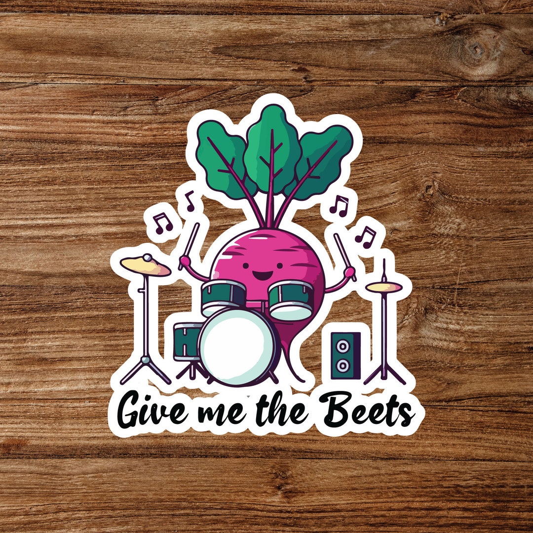 Beets Funny Meme Sticker Laptop Water Bottle Tumblr Stickers Cute Vinyl ...