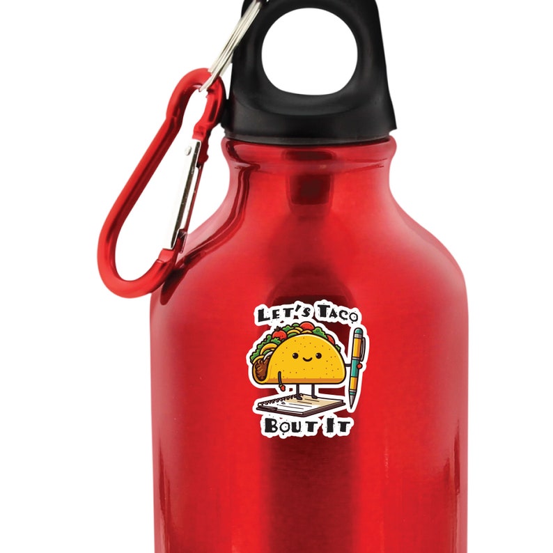 Taco Funny Meme Sticker Laptop Water Bottle Tumblr Stickers Cute Vinyl ...