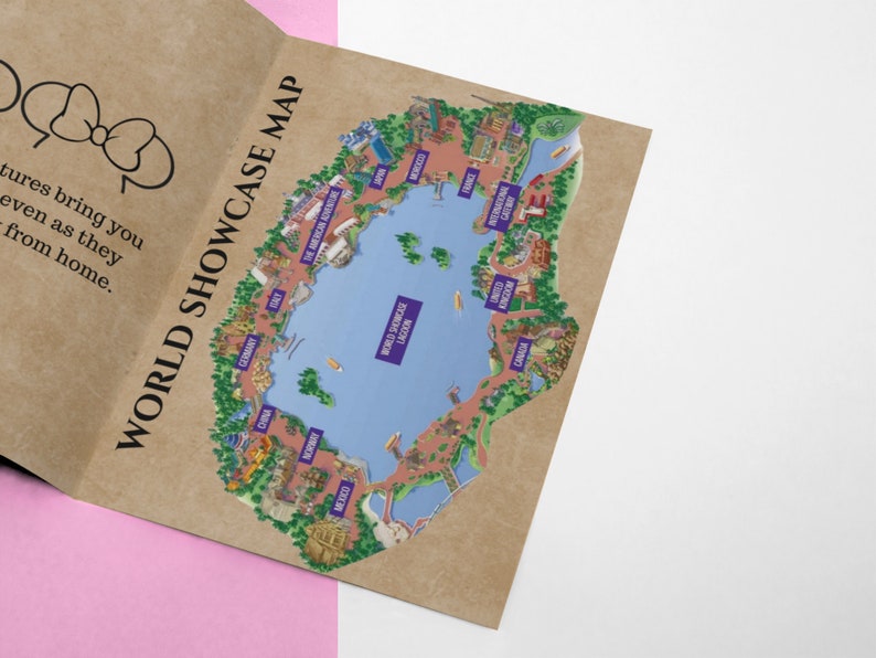 PDF Epcot Activity Passport World Showcase, Perfect for Kids, Digital ...