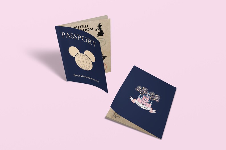 Epcot Eat and Drink Around the World A5 Passport including - Etsy
