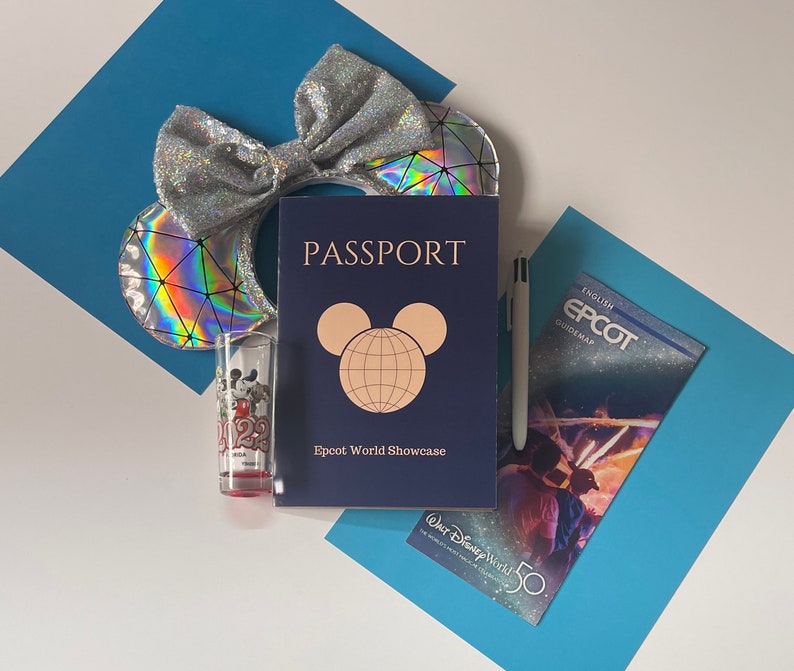 Epcot Eat and Drink Around the World A5 Passport Perfect Gift - Etsy