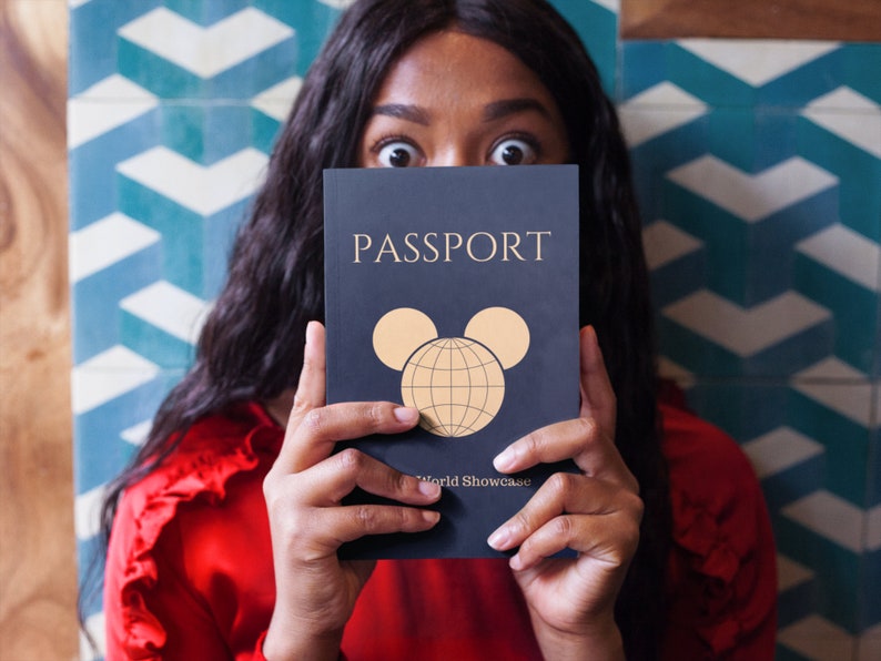 Epcot Eat and Drink Around the World A5 Passport including - Etsy