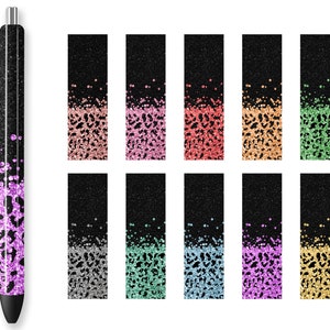 Leopard Pen Wraps Cheetah Pen Wraps Pen Wrap Png Pen Wrap - Etsy