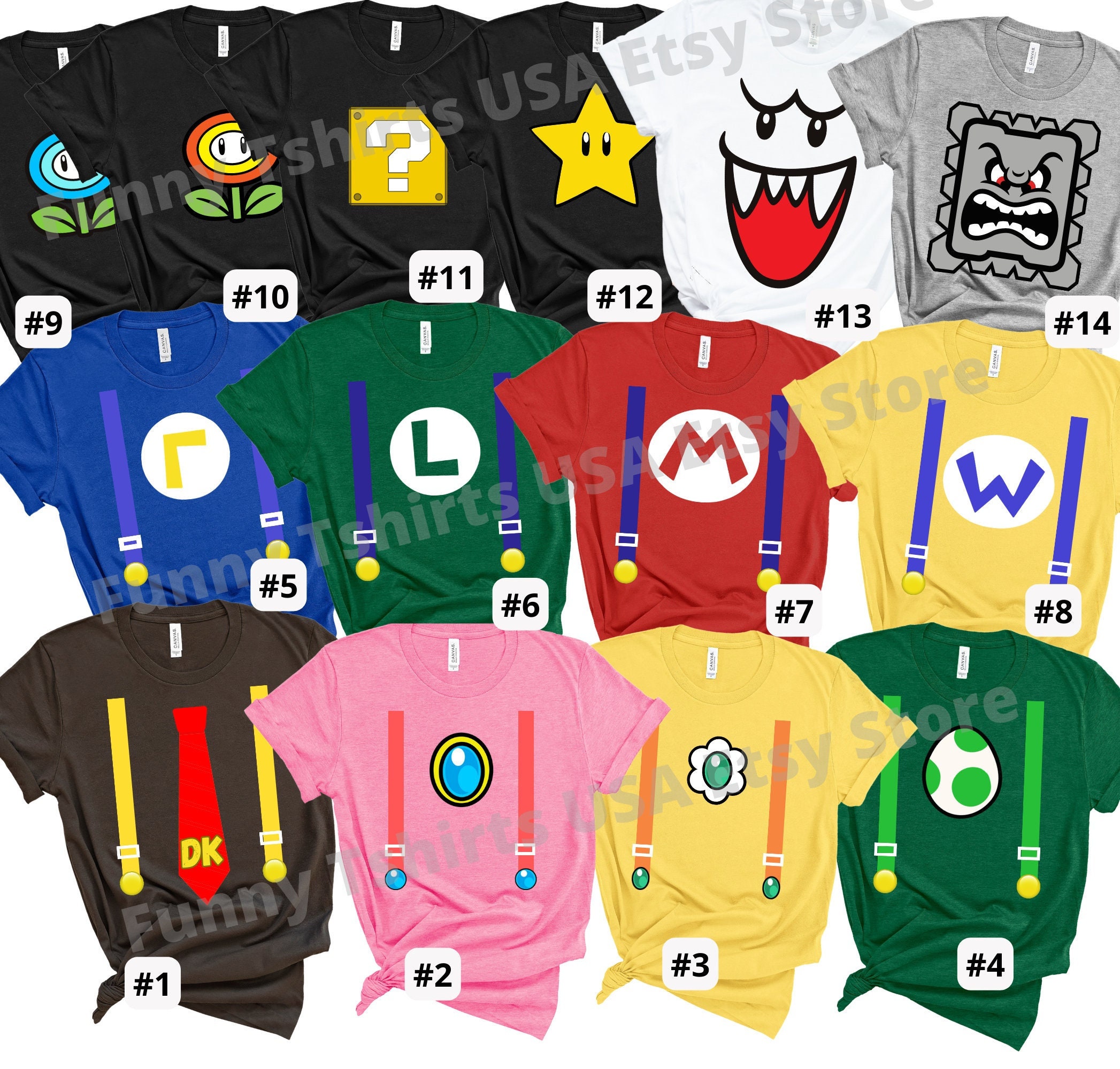 Group Halloween Shirt, Group Matching Tshirt, Family Friends Costumes ...