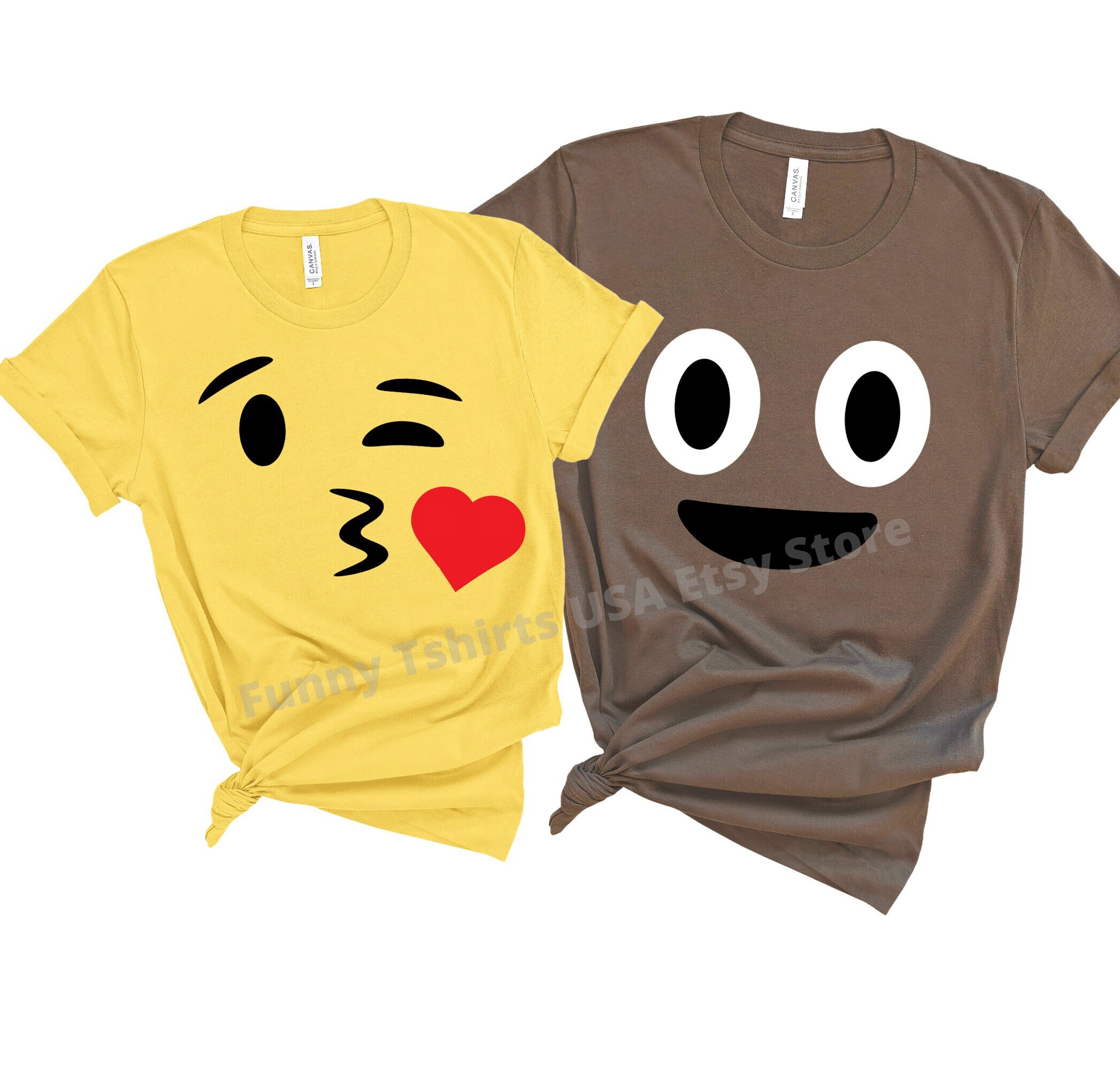 Couples Matching Emoji Outfits
