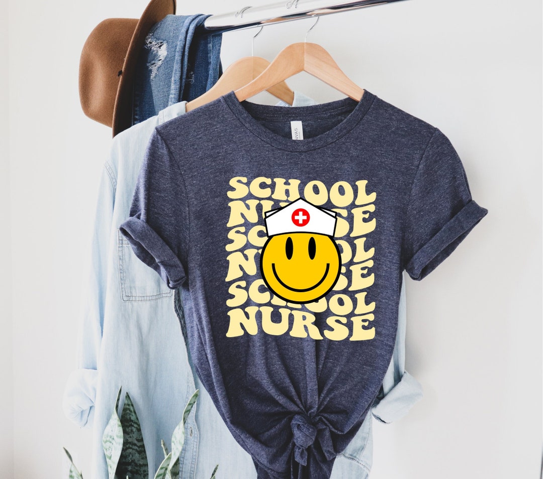 Cute School Nurse Shirt, School Nurse Tshirt, Belle and Canvas Shirt ...