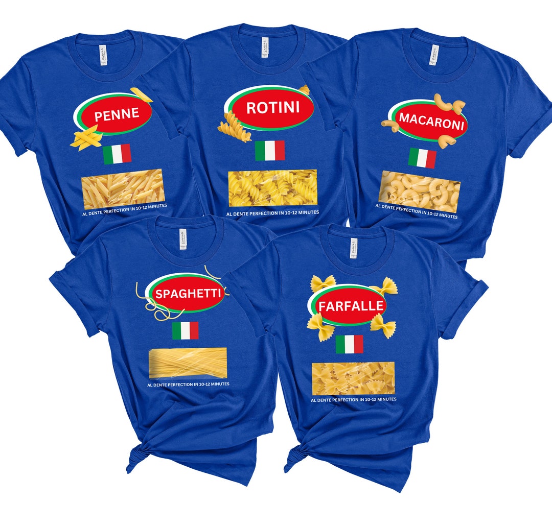 Pasta Shirt, Pasta Costume Shirt, Funny Pasta Shirt, Unisex Spaghetti ...