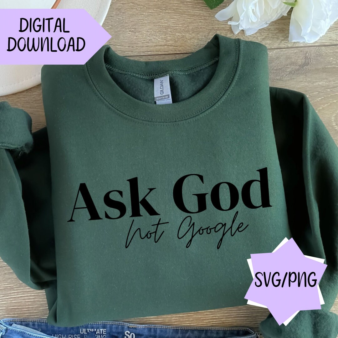 Religious Svg, Christian Svg, Ask God Svg, Faith Svg, God Svg - Etsy UK