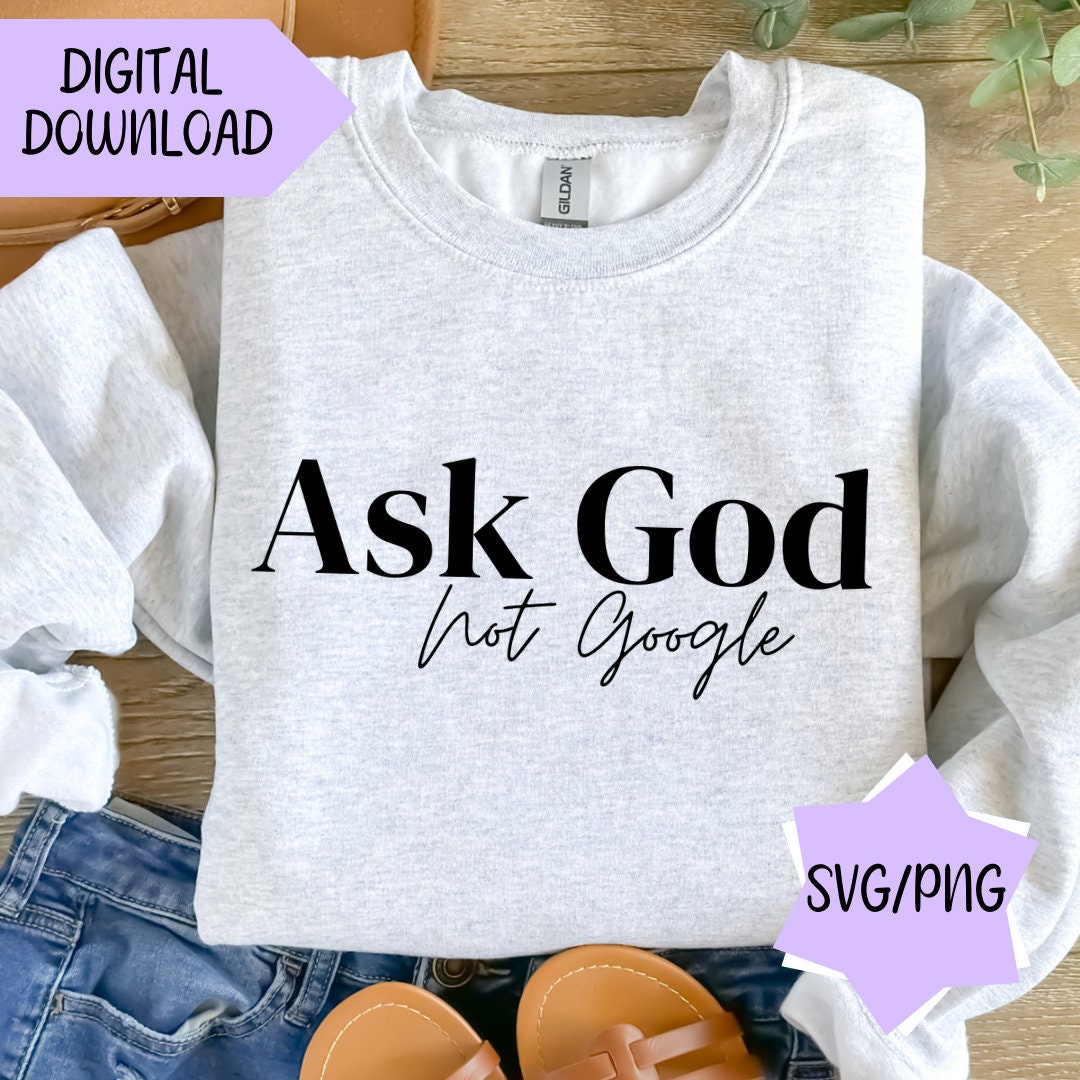 Religious Svg, Christian Svg, Ask God Svg, Faith Svg, God Svg - Etsy UK