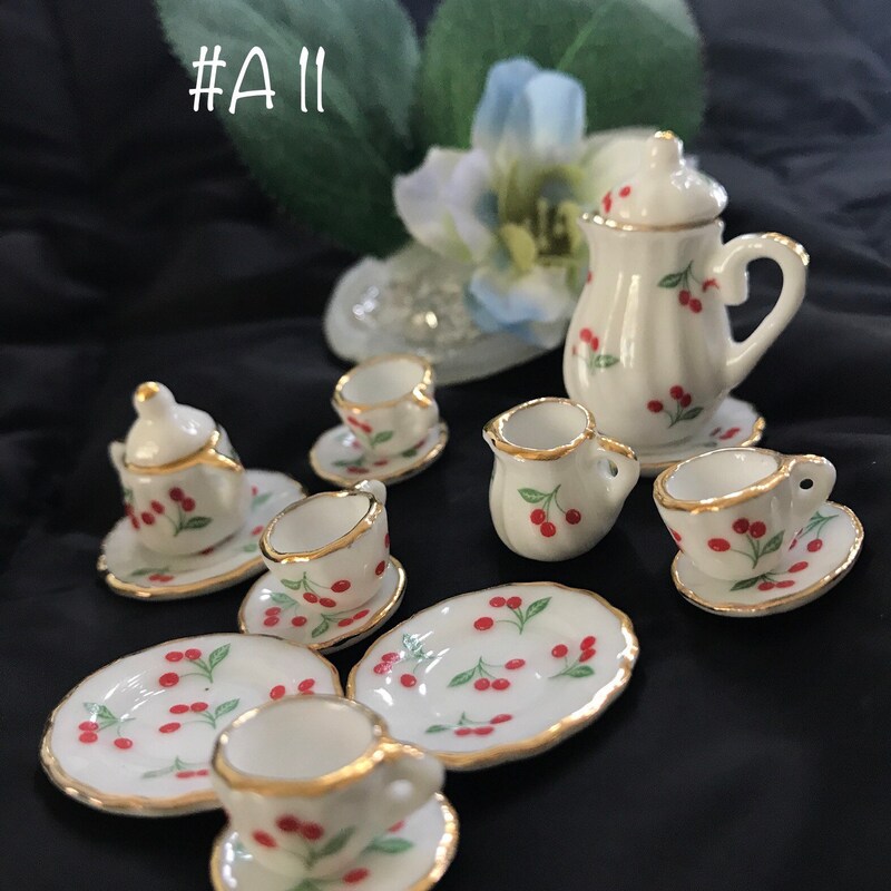 Tiny Tea Set - Etsy