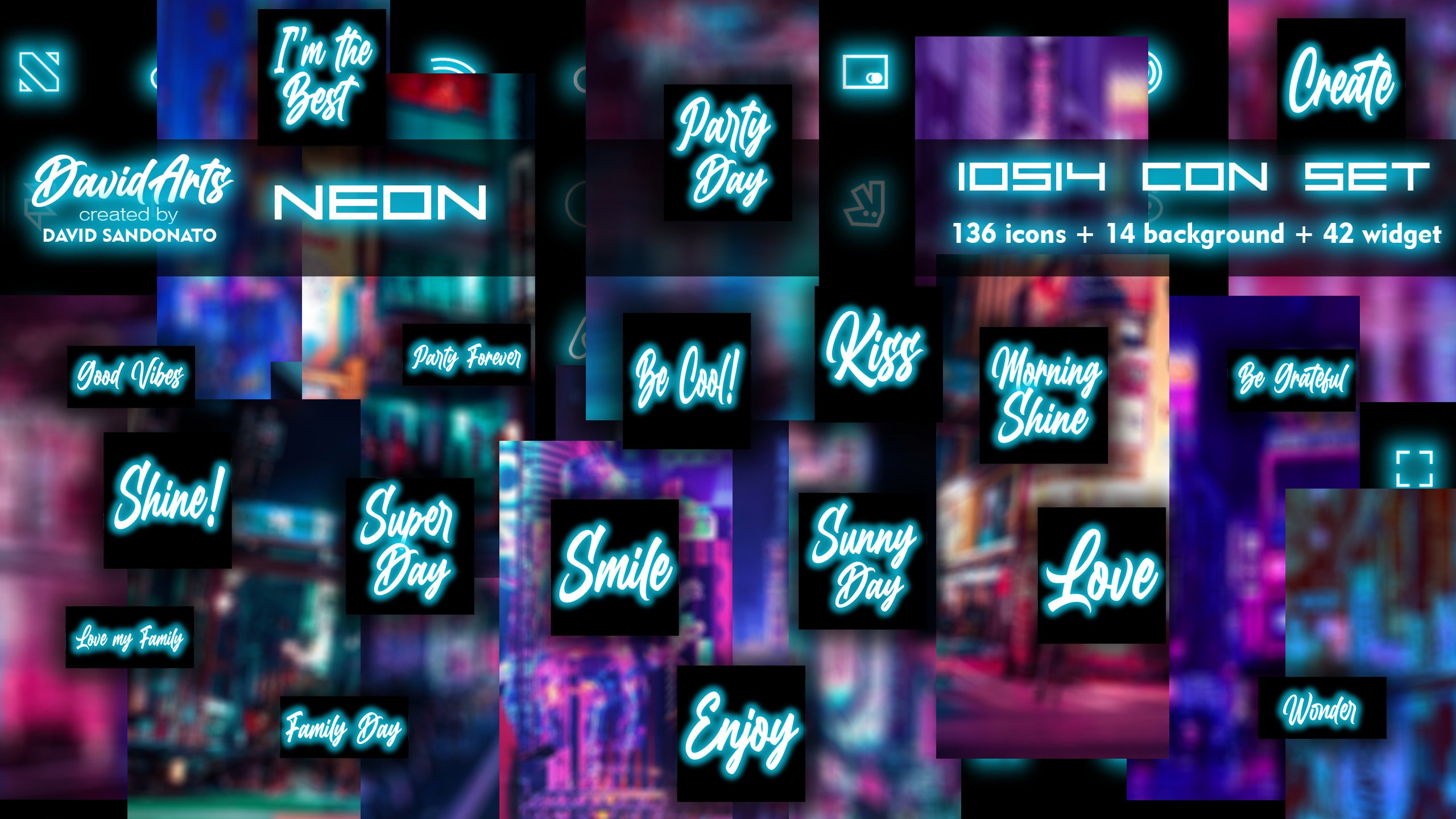 Neon RED Ios14 Icon Set | 136 Icons and Backgrounds | iPhone Aesthetic ...