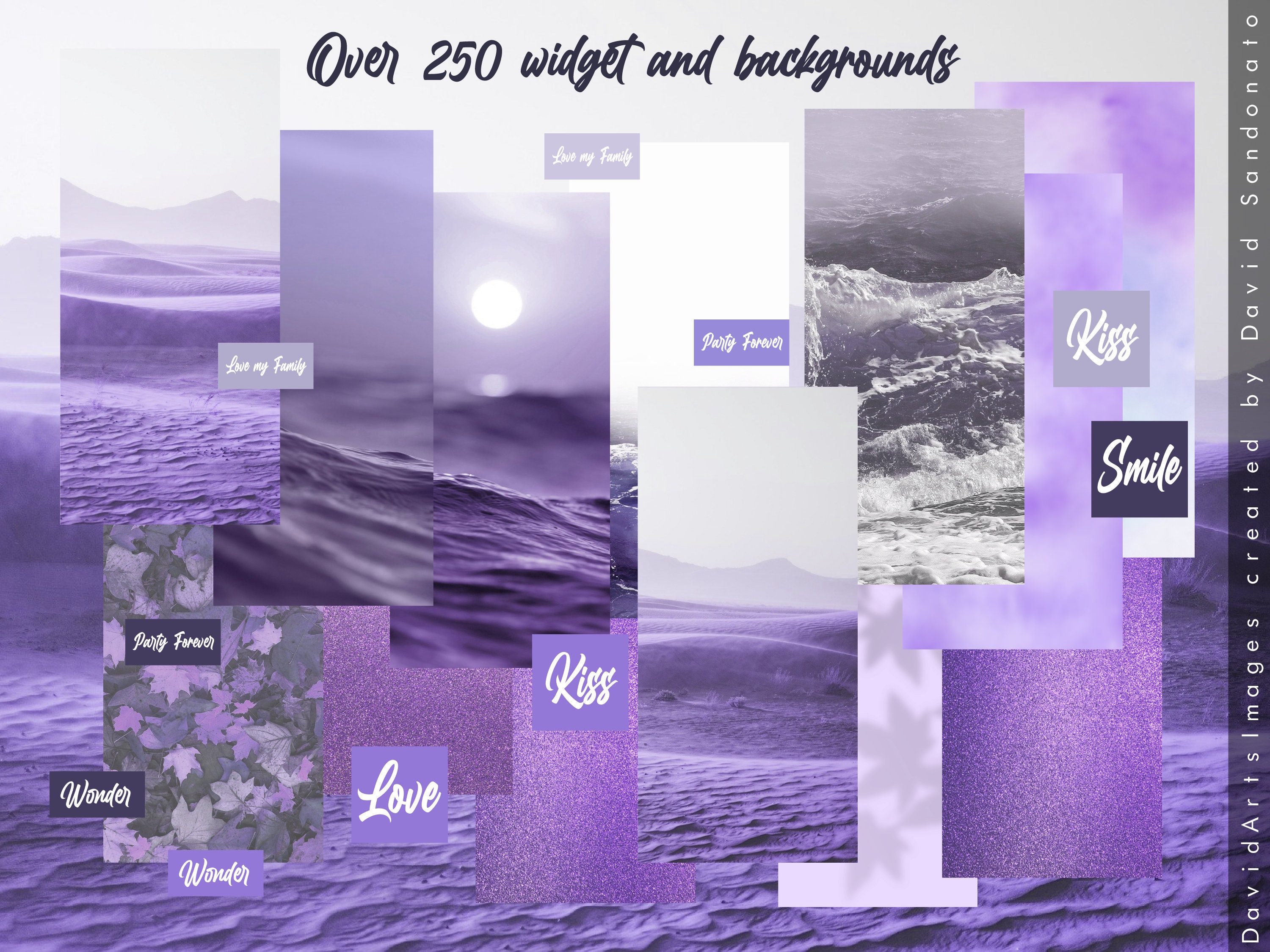 1360 Amazing MAGIC VIOLET Icon Set Aesthetic Palette | Ios14 Magenta ...