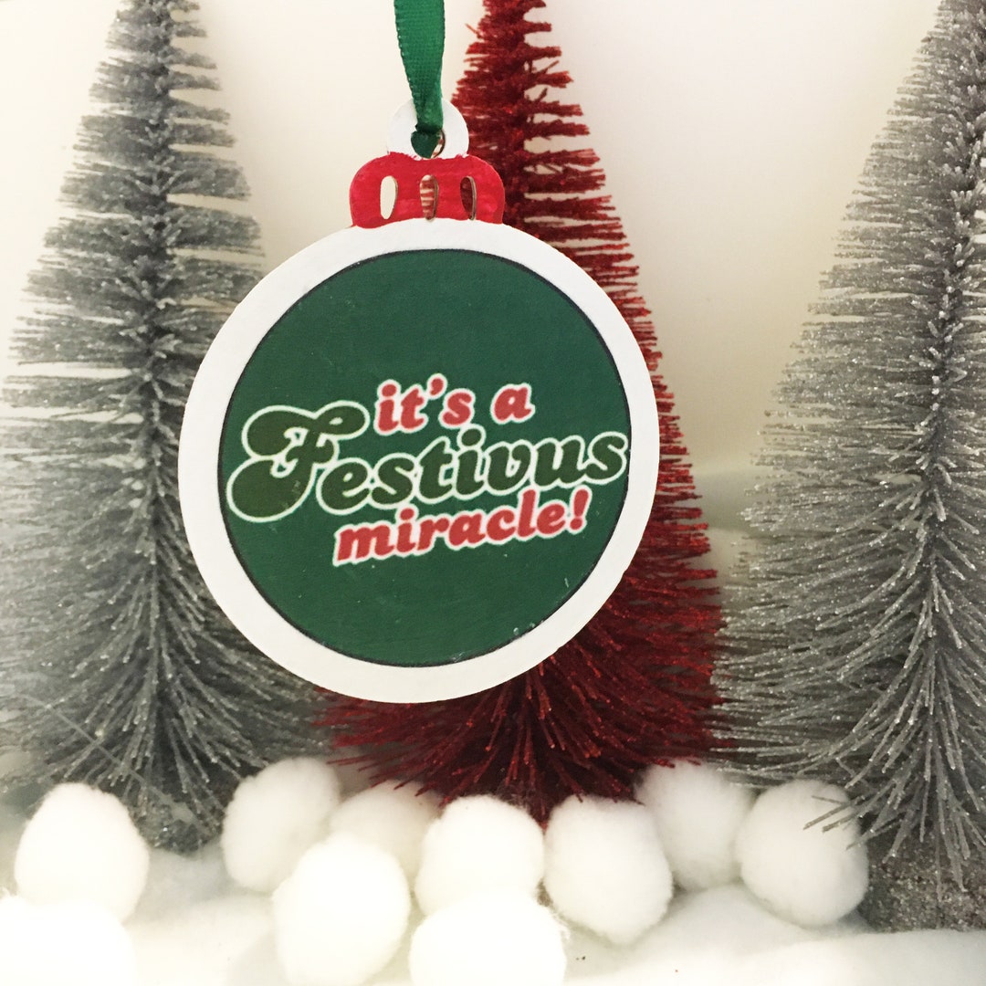 Festivus Miracle Christmas Ornament - Etsy