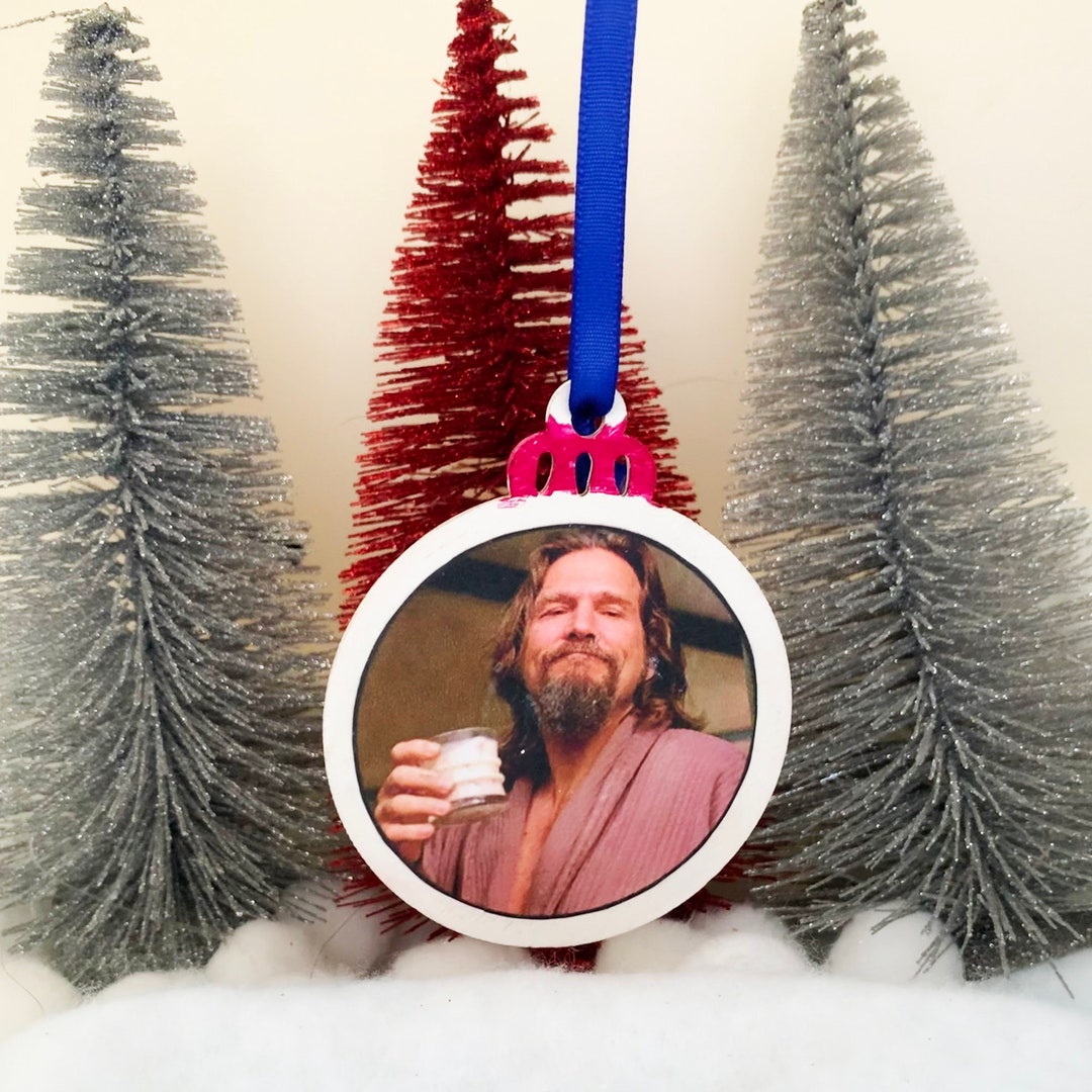 Big Lebowski the Dude Christmas Ornament - Etsy