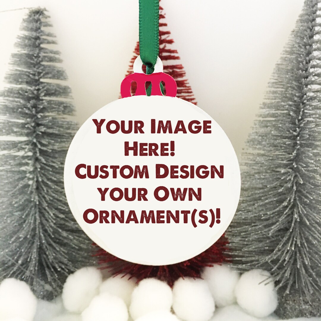 Personalize & Design Your Own Christmas Ornament - Etsy