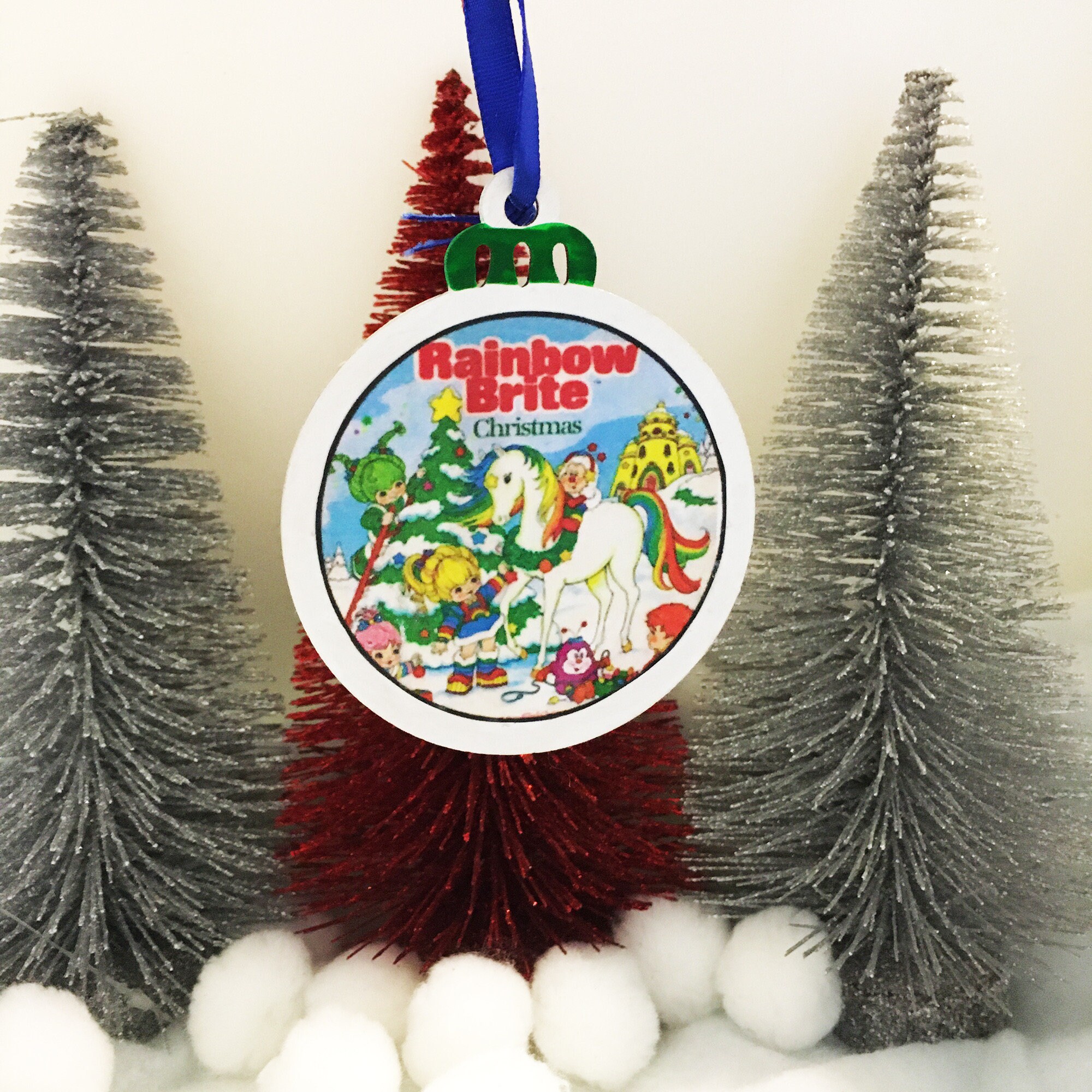 Rainbow Brite With Twink Christmas Ornament - Etsy