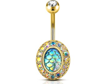 Nautical Belly Ring - Etsy