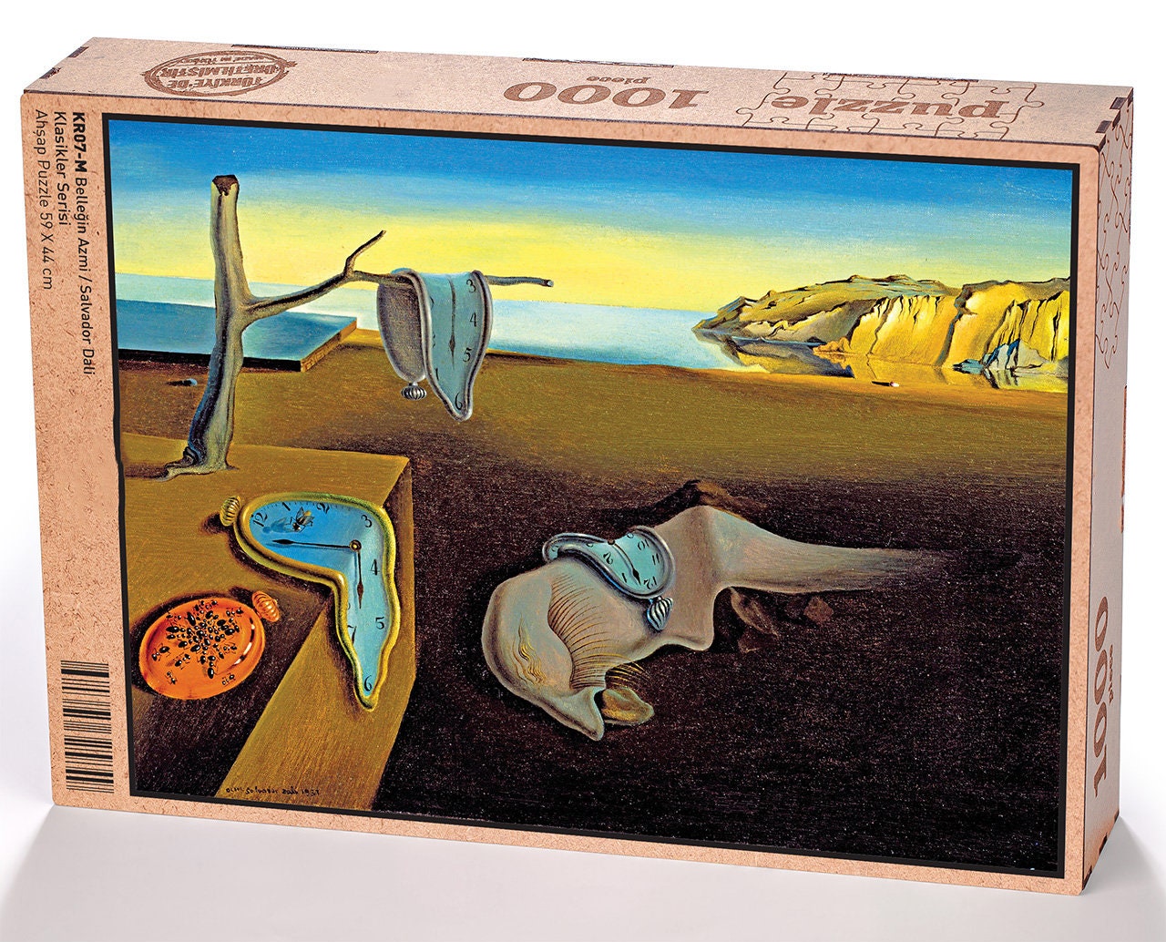 Wooden Jigsaw Puzzle for Adults the Persistence of Memory Salvador Dali ...