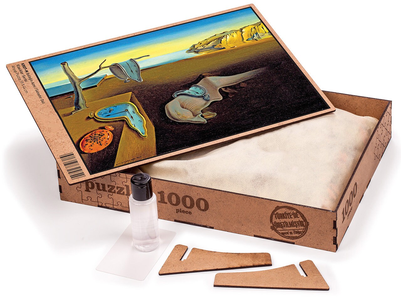 Wooden Jigsaw Puzzle for Adults the Persistence of Memory - Etsy UK