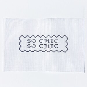 So Chic, so Chic Needlepoint Canvas - Etsy