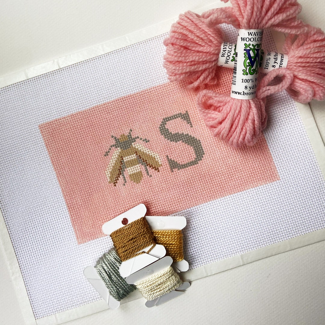 B.S. Hand Painted Needlepoint Canvas - Etsy