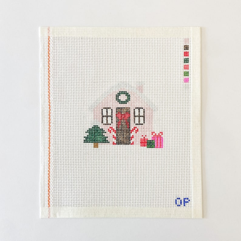 Ginger Bread House Needlepoint Canvas - Etsy