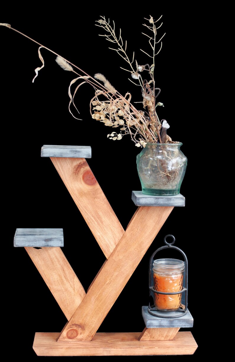 Rustic Plant Stand - Etsy