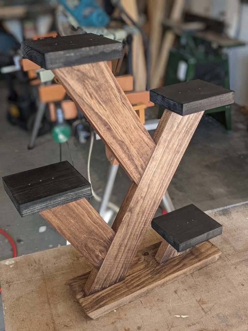 Rustic Plant Stand - Etsy