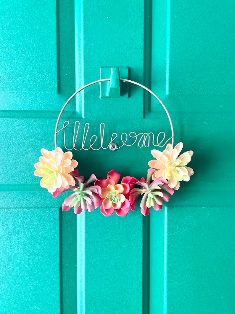 Succulent Welcome Sign - Etsy