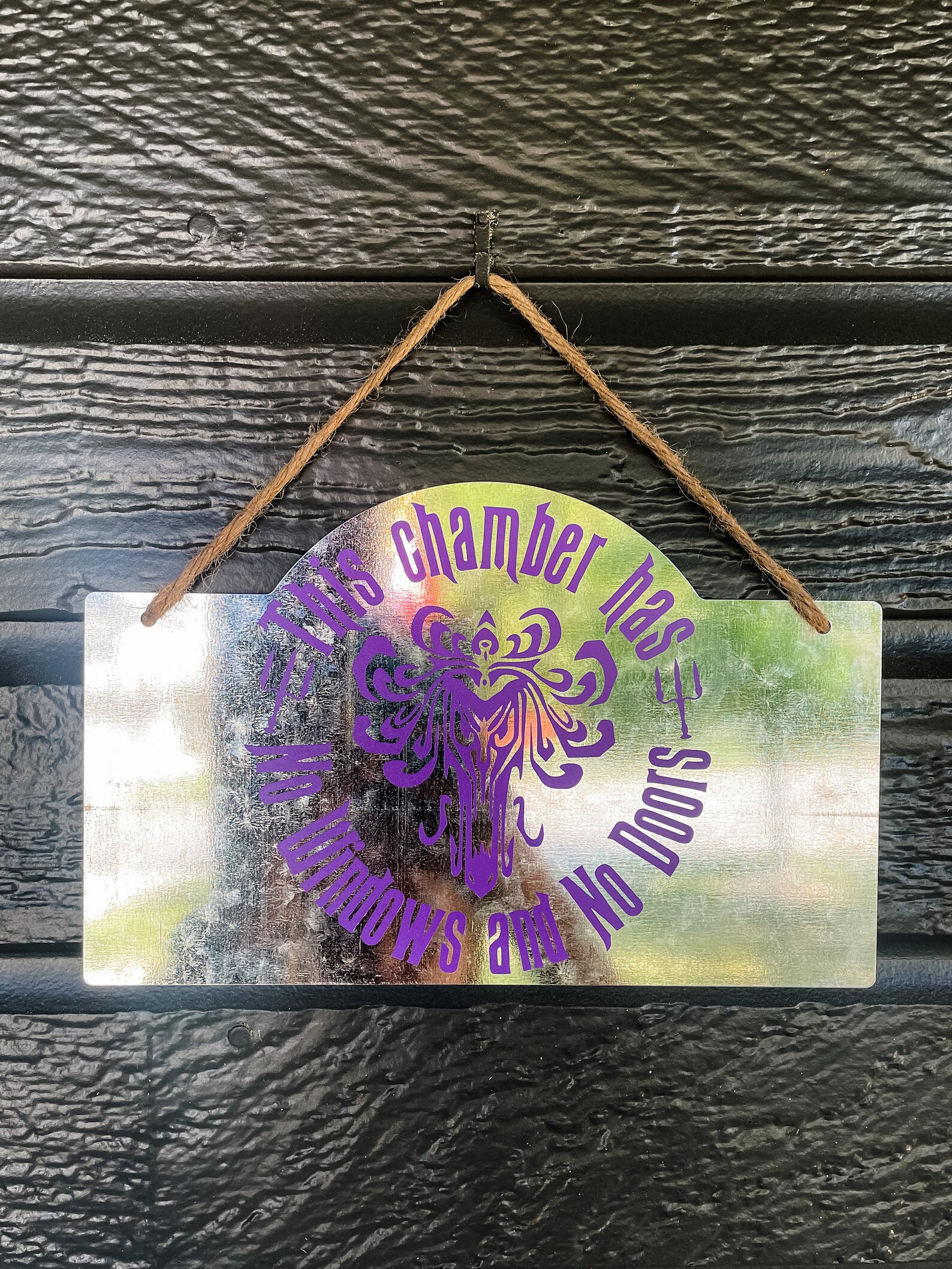 This Chamber Has No Windows and No Doors Sign - Etsy