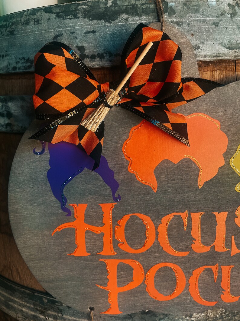 Hocus Pocus Welcome Sign - Etsy