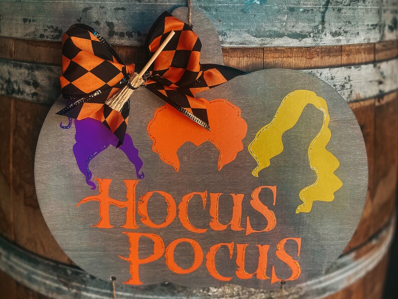 Hocus Pocus Welcome Sign - Etsy