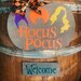 Hocus Pocus Welcome Sign - Etsy