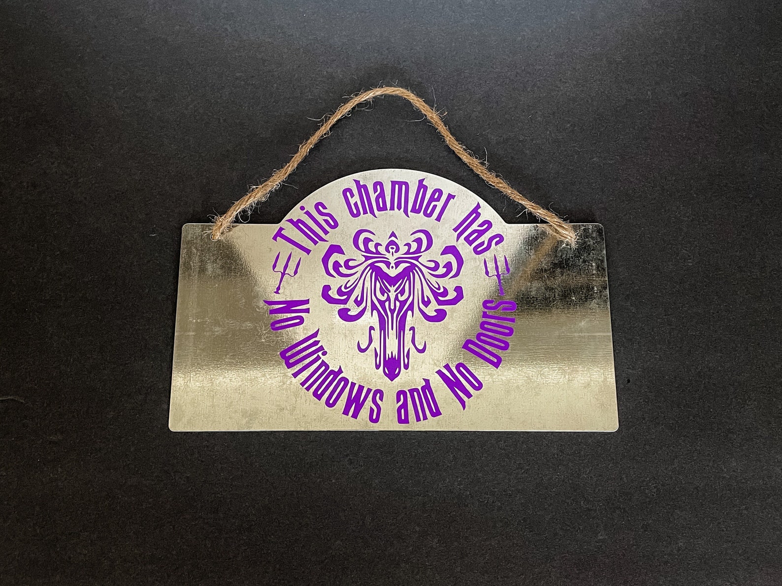 This Chamber Has No Windows and No Doors Sign - Etsy