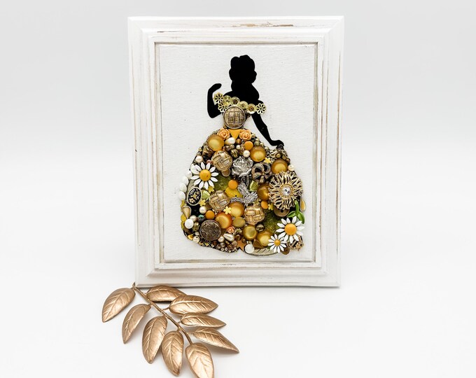 Princess Belle Framed Art - Etsy