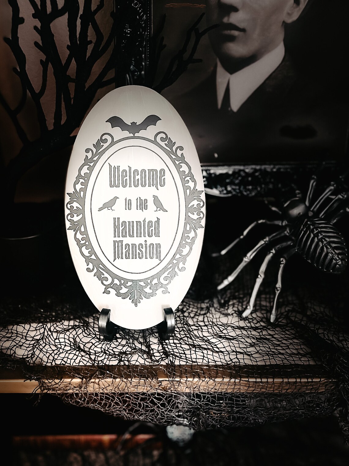 Welcome to the Haunted Mansion Sign - Etsy