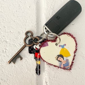 Disney Princess Keychains - Etsy