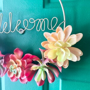 Succulent Welcome Sign - Etsy