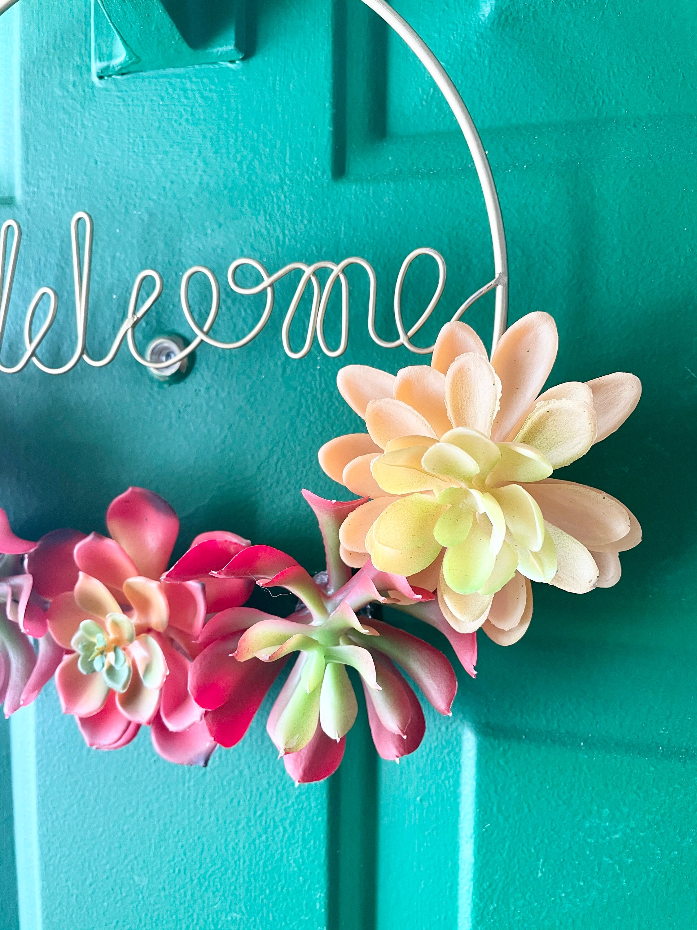 Succulent Welcome Sign | Etsy